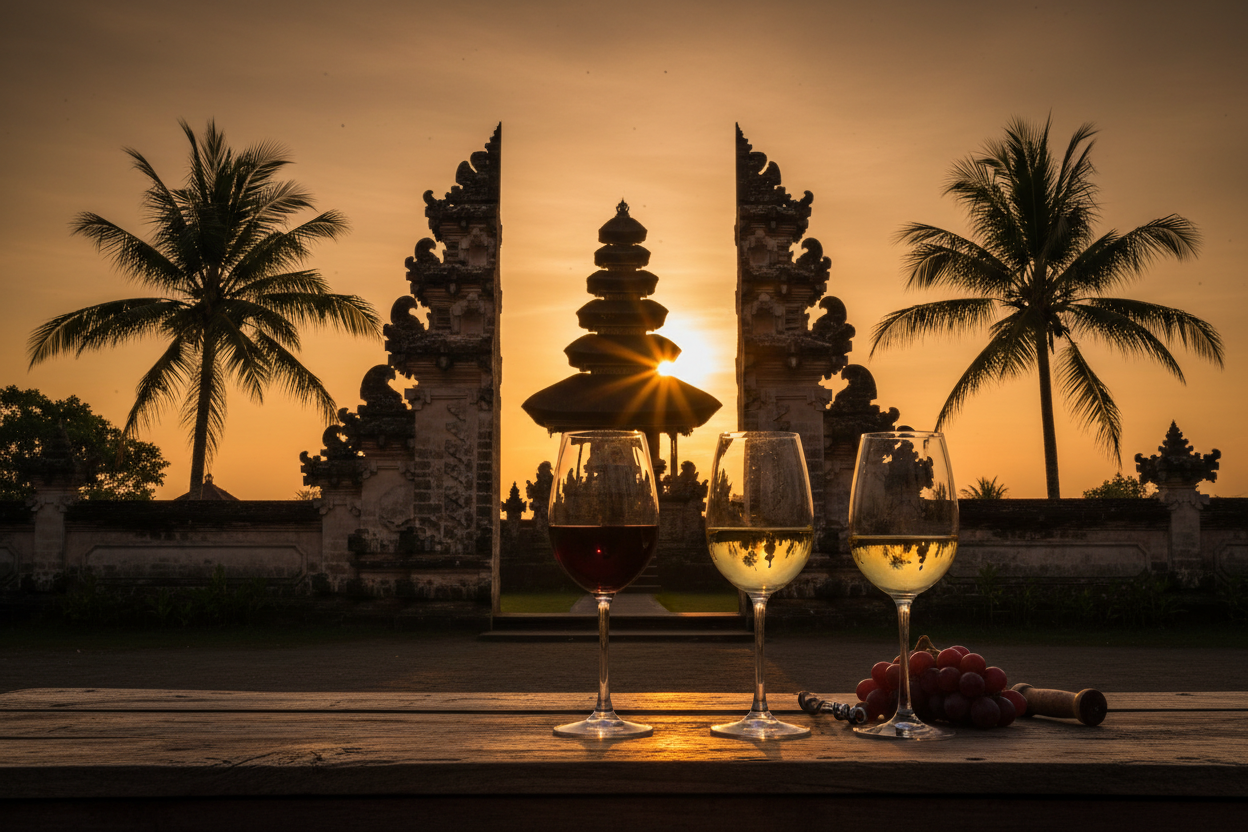 Temple Views & Wine Moments: Toasting Sunset at Bali’s Iconic Temples ...